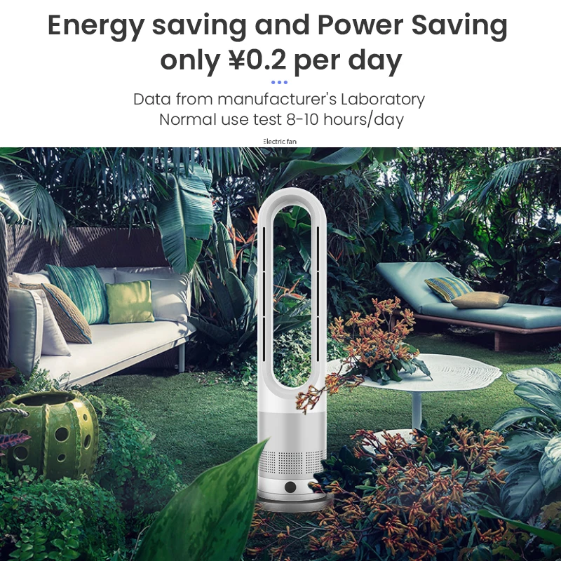 New Smart Fan Warming Hot and Cool Bladeless Fan Heater with Remote ...