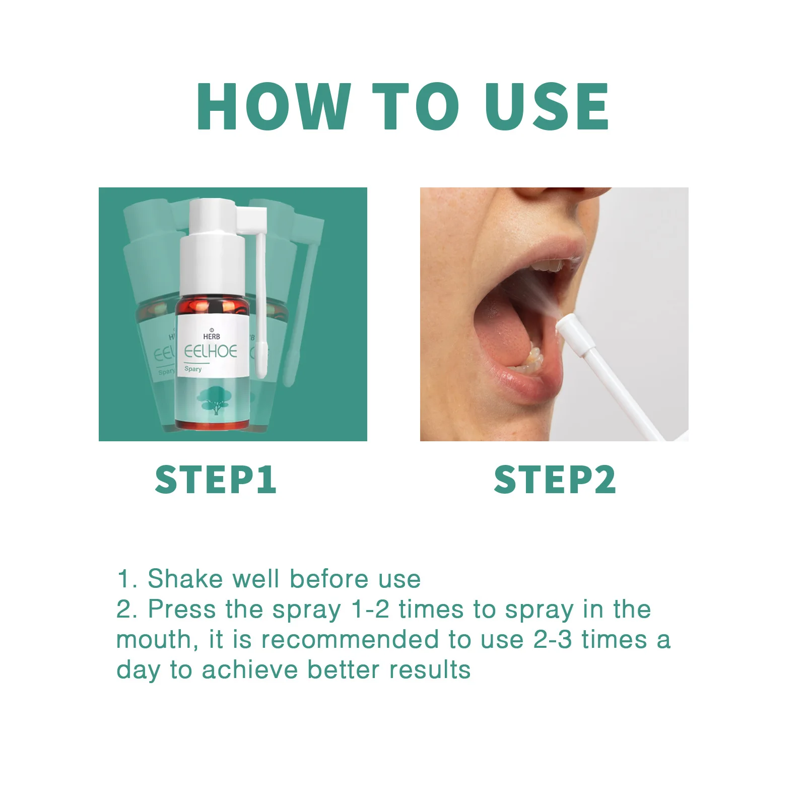 Relieve Oral Ulcer Periodontal Pain On Fire Bubbling Oral Care Spray ...