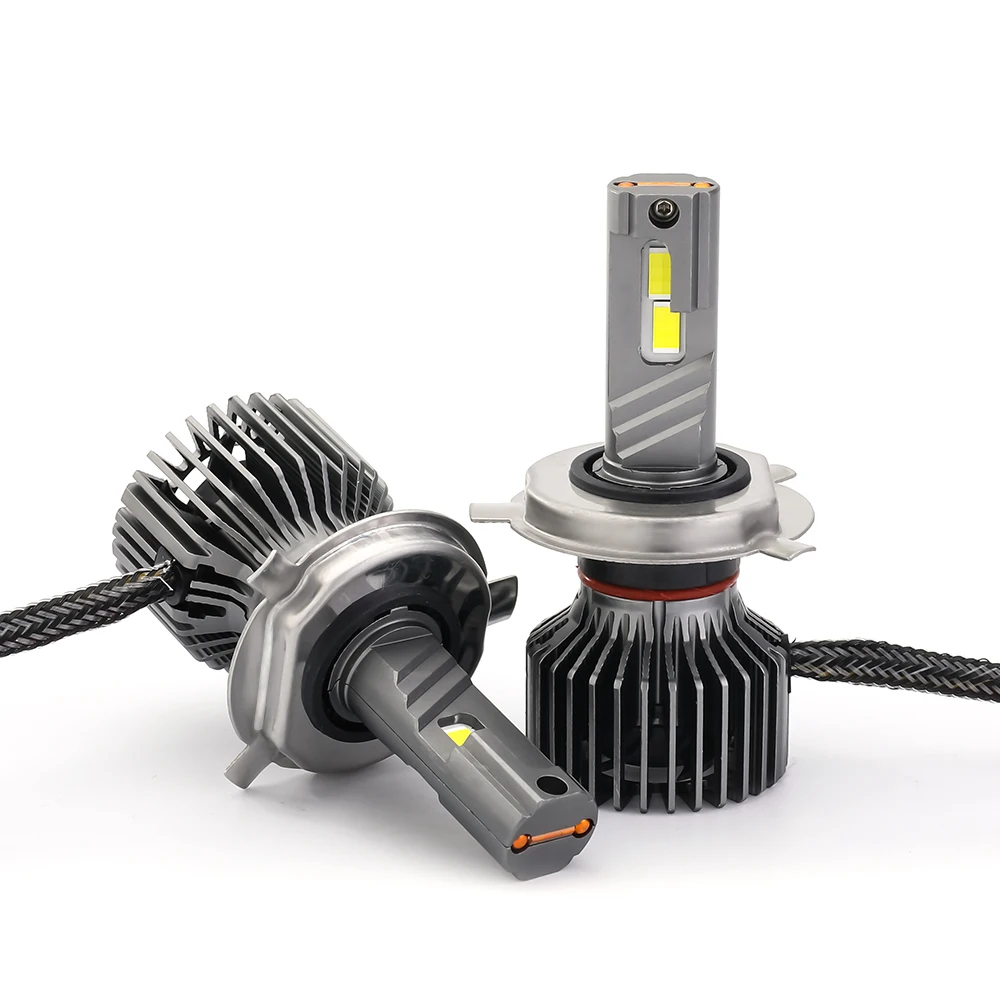GPNE 100W 6000K H4 LED Headlight Bulb - Upgrade for 9005 9006 H11 H7 ...