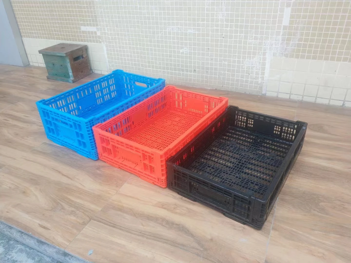 Foldable Basket Crates Vented Crate Basket For Sale Wholesale Transport ...