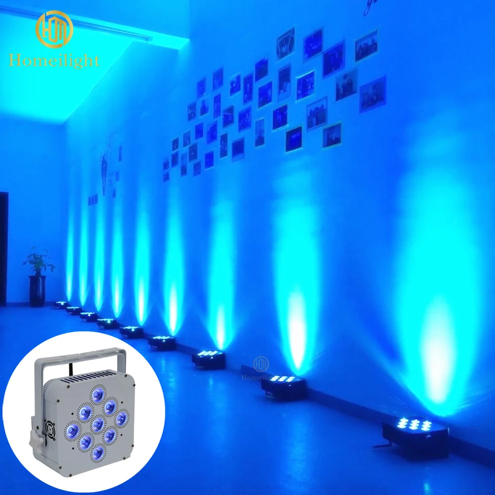 Alibaba.com: 18W WiFi RGBWA+UV wireless DMX LED PAR light, 9PCS ...