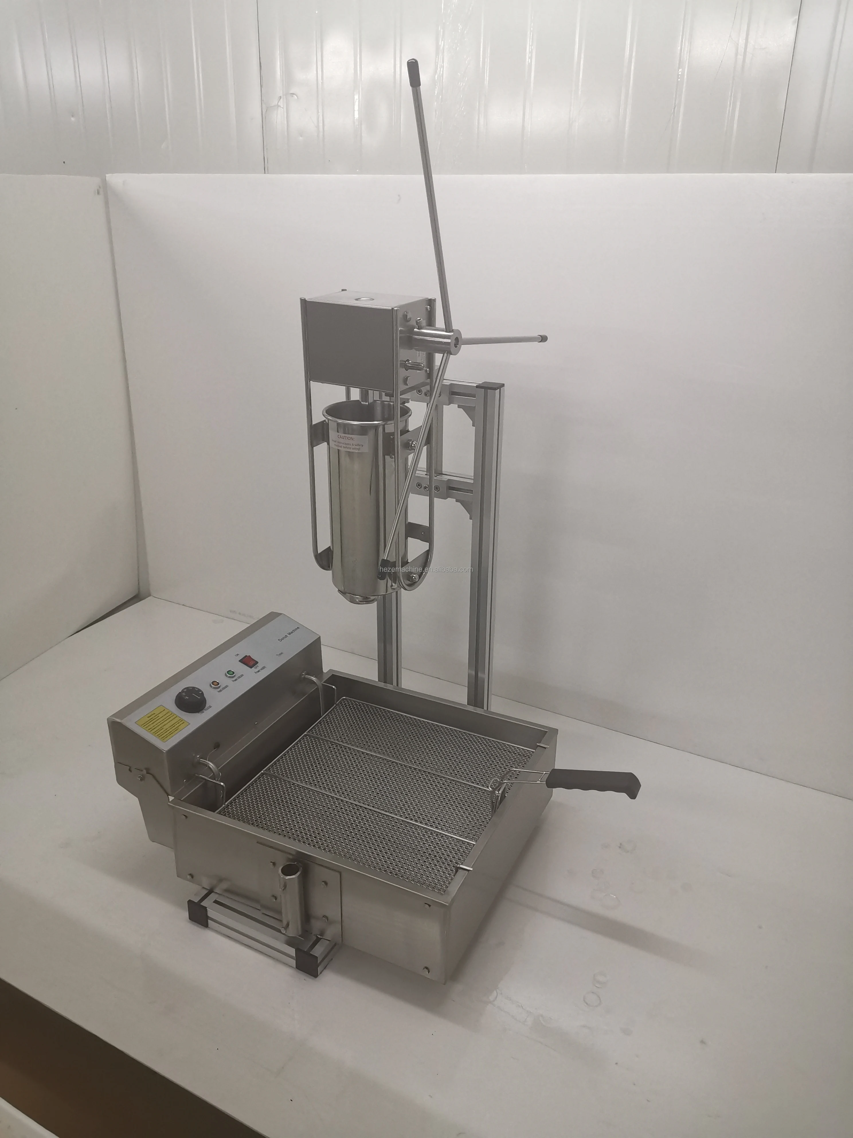 2024 3L Commercial Gas Automatic Churros Machine with Fryer