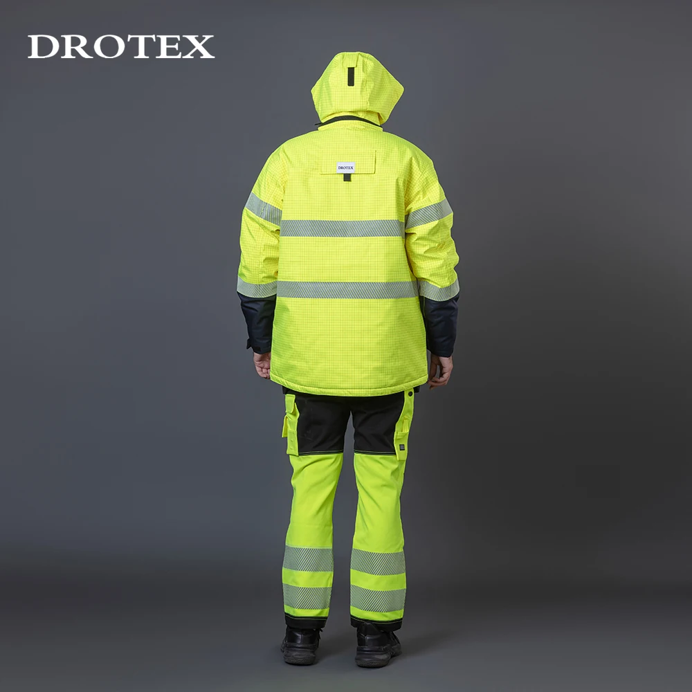 Custom Logo Oxford Welding Mining Fire Resistant Water Proof Hooded ...