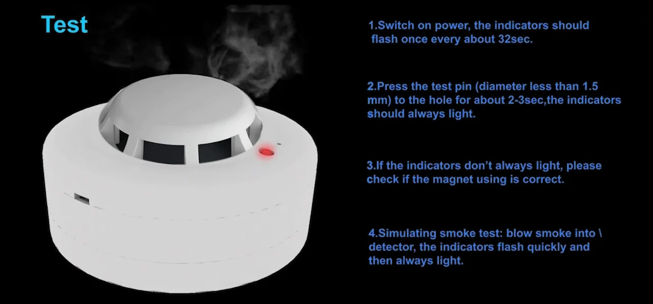 Pdlux PD-SO928HT Factory Fire Alarm Sensor Alert Device Conventional ...