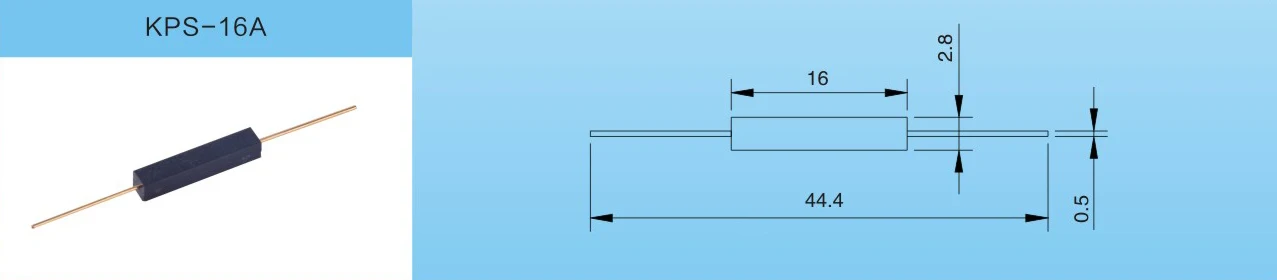 Plastic Reed Switch Magnetic Reed Switch Sealed Portion Size Proximity ...