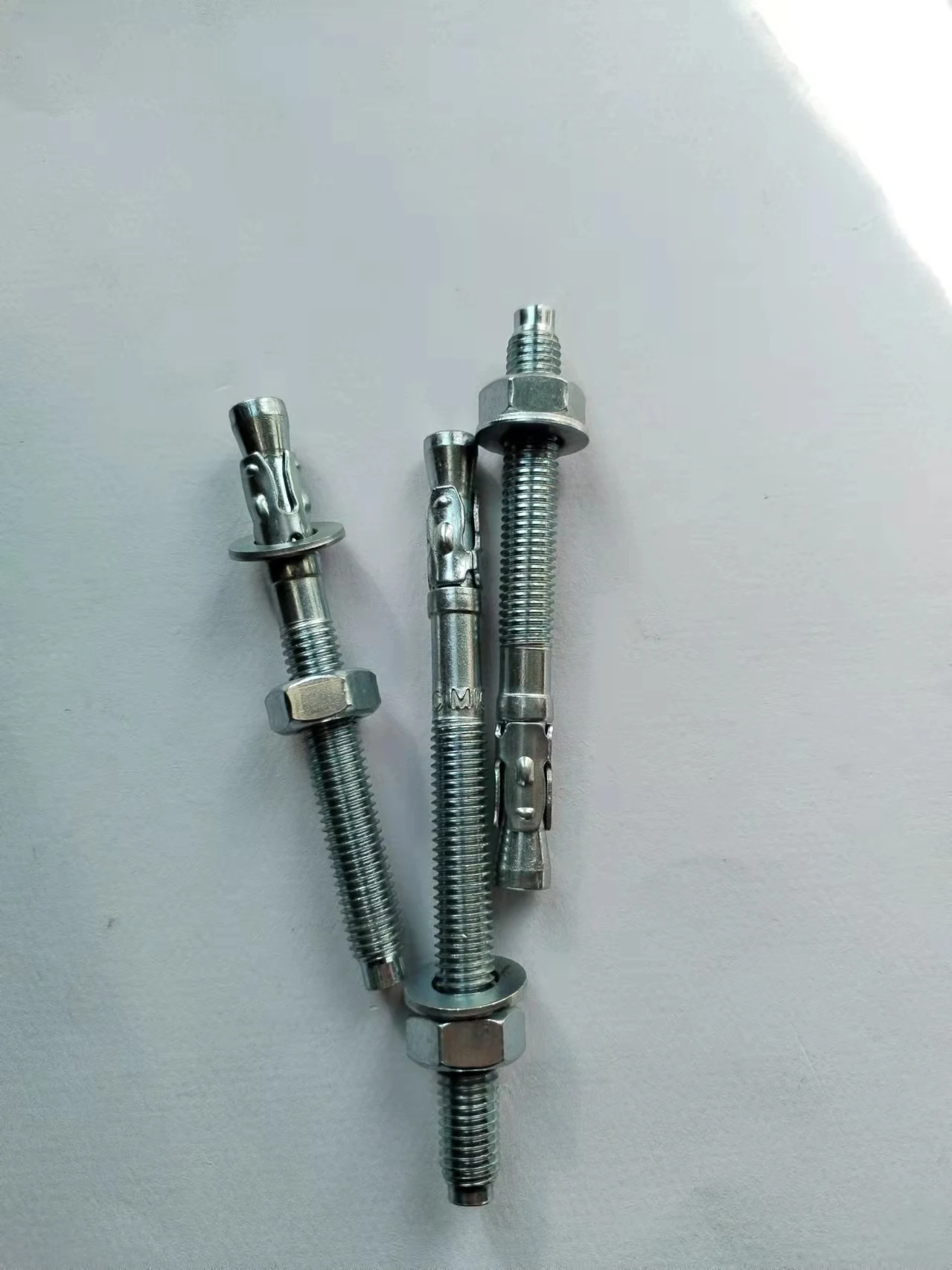 Export Carbon Steel Wedge Anchor With Zinc Finish M8 To M30 Thread ...