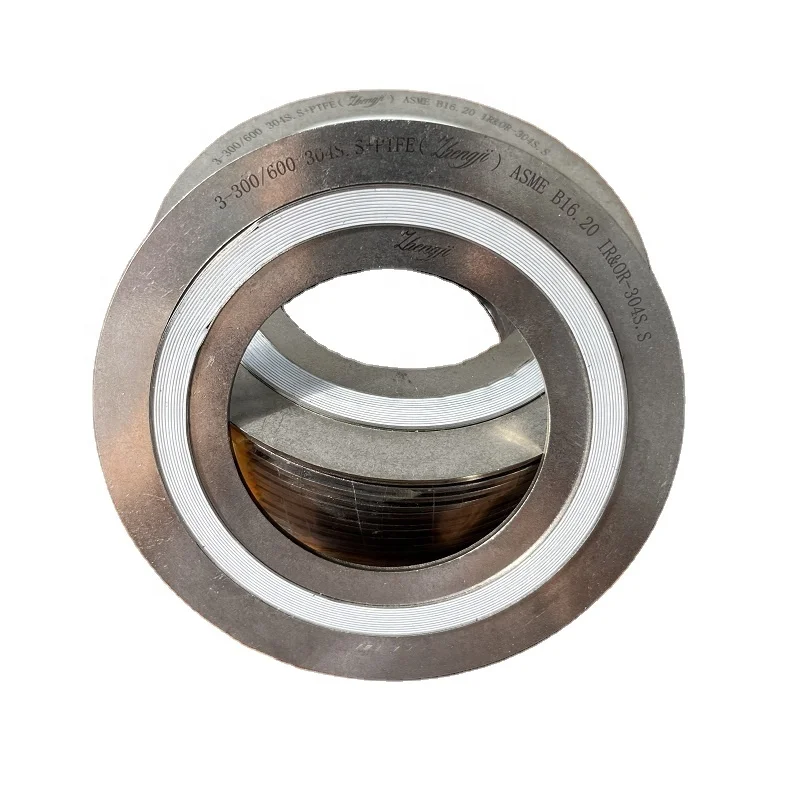 ISO Certificate FTFE Graphite Mica Ceramic filler Metal Spiral Wound ...