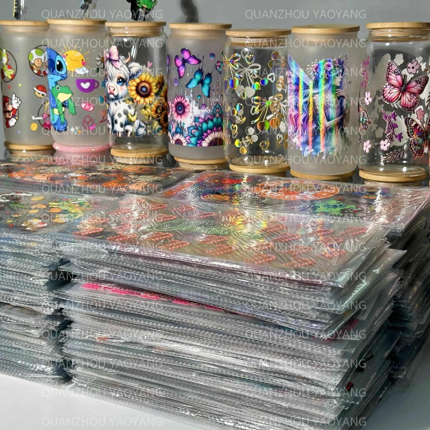 Latest Popular Factory Hotsale Custom 3D Transfer Print Cartoon Uv Dtf ...