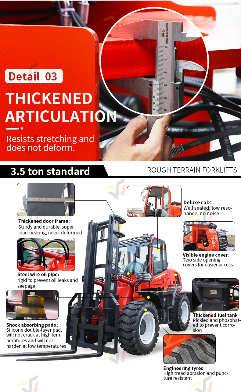 All Terrain diesel Forklift 3 Ton 4 Ton 5 Ton Trucks Off-road Forklift 4x4 Forklift| Alibaba.com