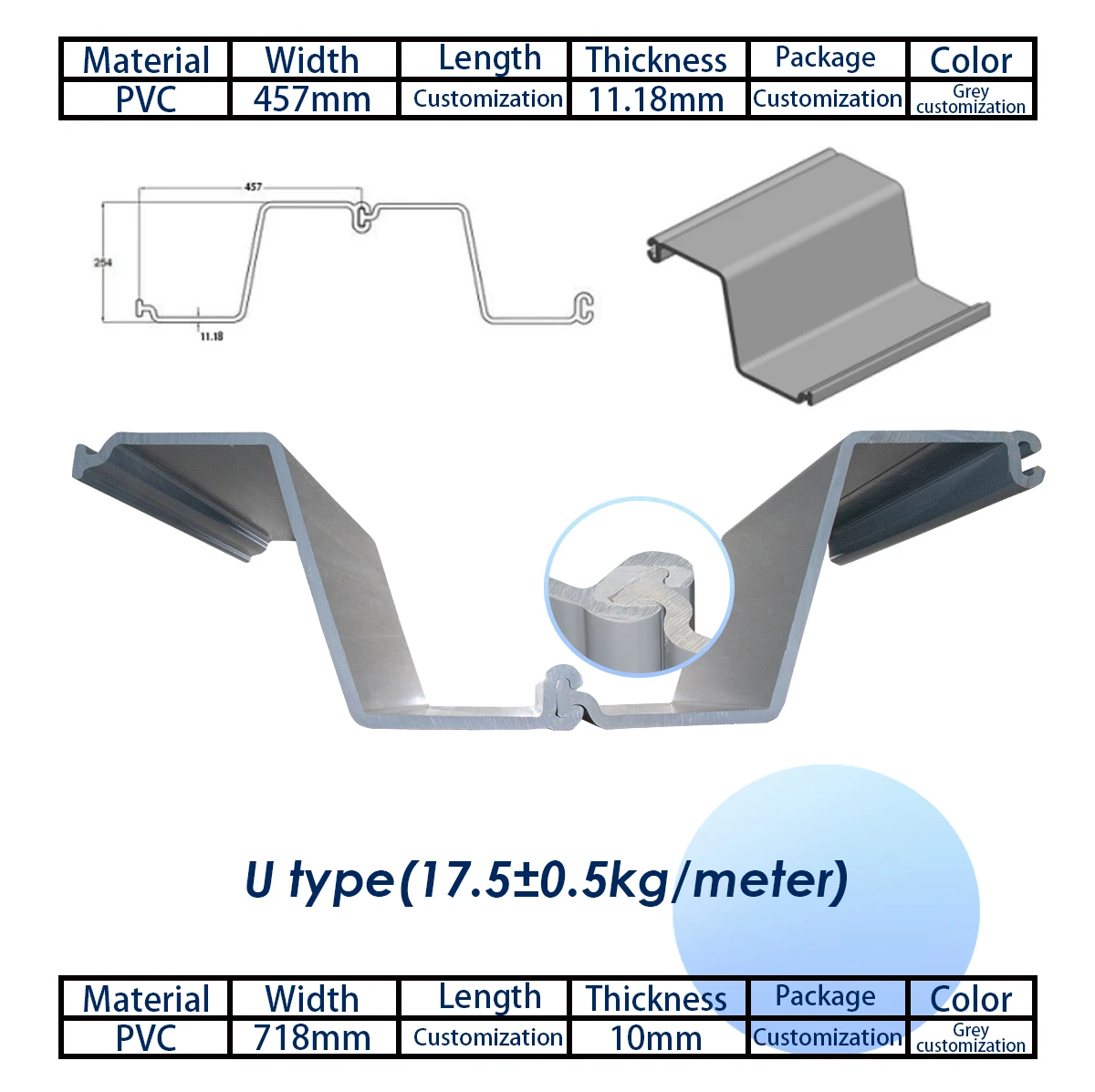 Vinyl Sheet Piles for Vinyl Bulkhead| Alibaba.com