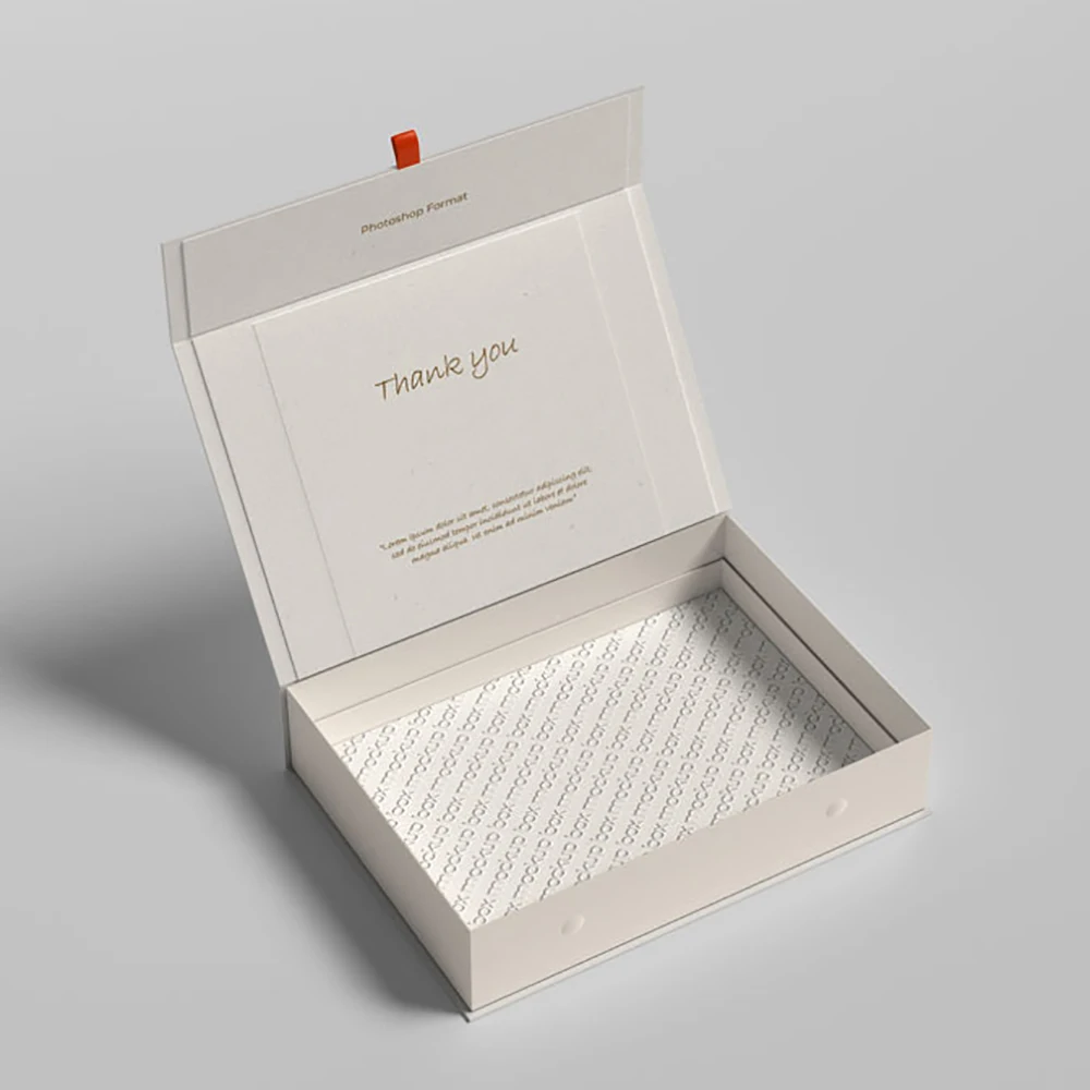 Elegant Magnetic Lid Gift Boxes - Customizable & Recyclable