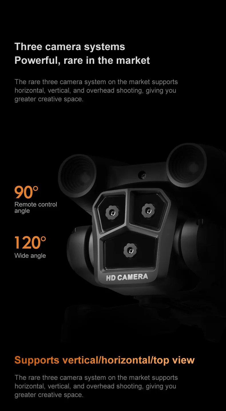 Top Quality Optical Flow K9 Max 4K Drone - Foldable RC Quadcopter