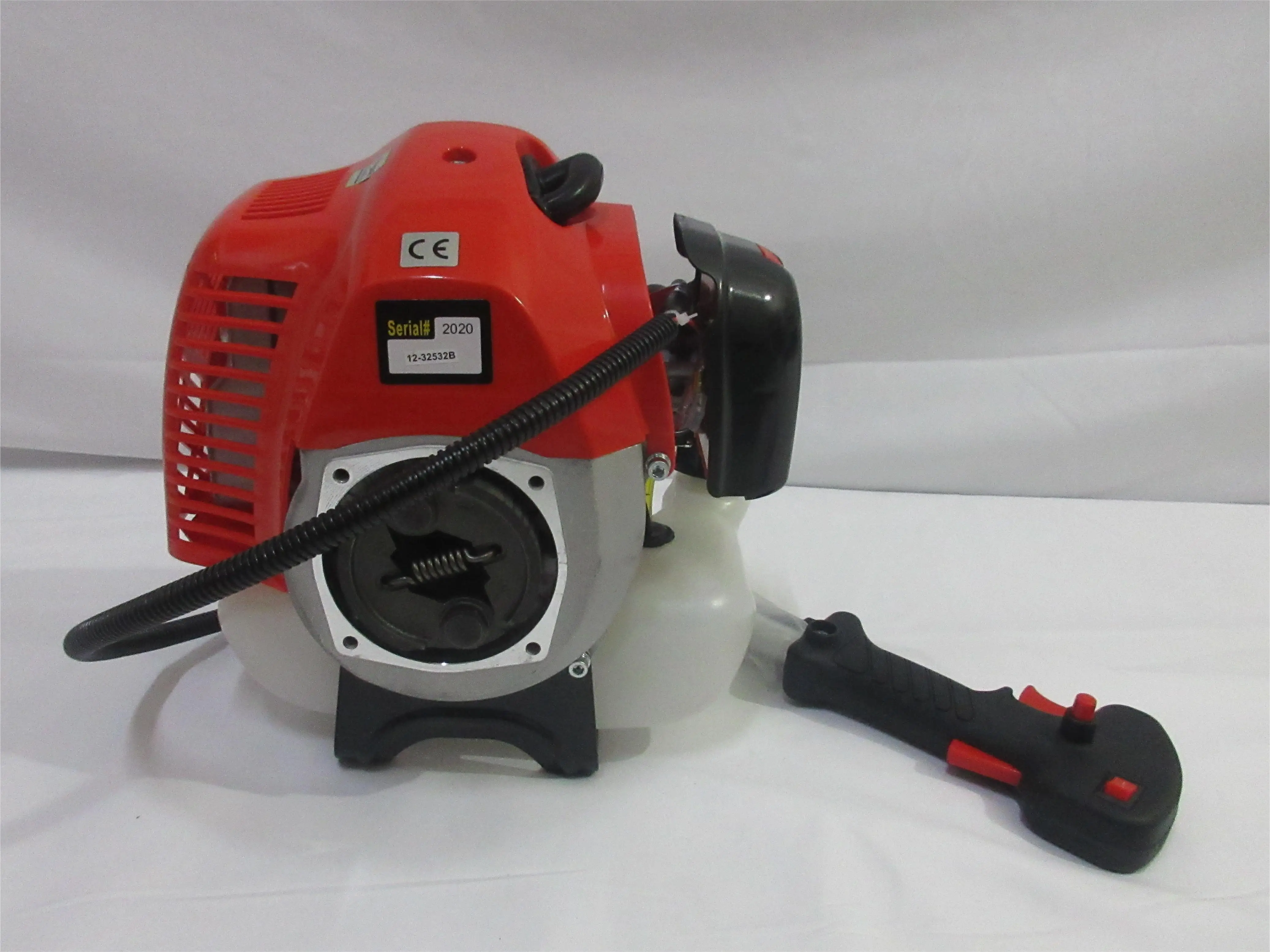 Petrol Brush Cutter 2-stroke Garden Machine Power Grass Trimmer 52cc ...
