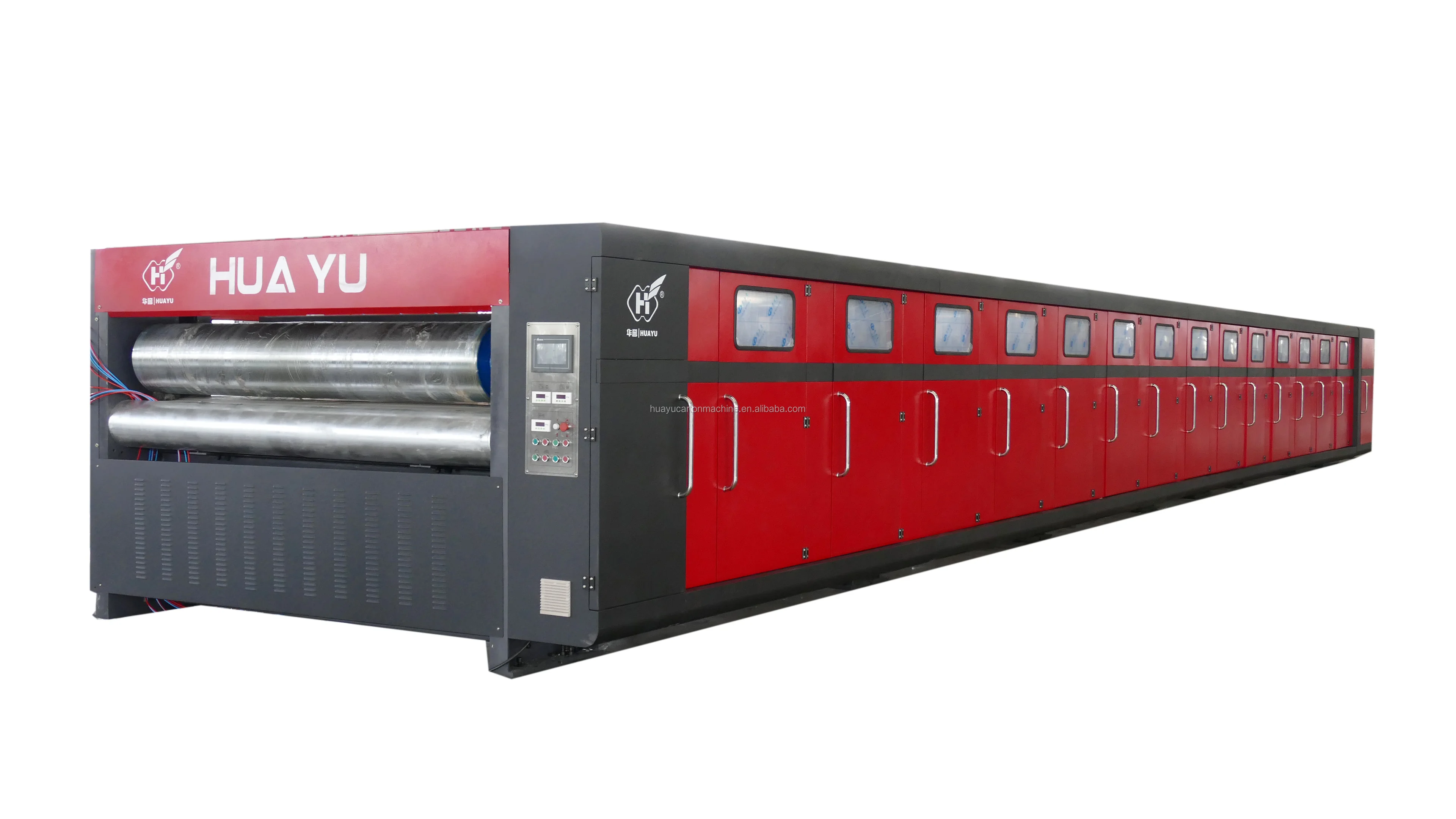 High-Speed Corrugated Cardboard Production Line Corrugator Machinery ...