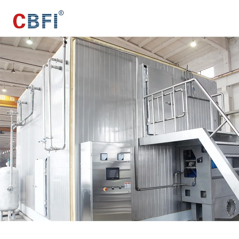 Industrial Quick Freezing Equipment Fluidized Bed Iqf Freezer Machine ...