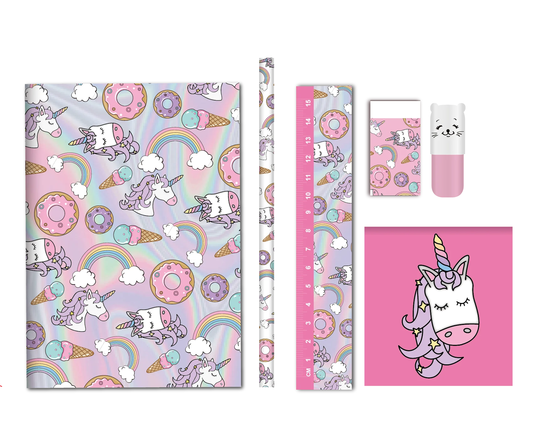Custom Fancy Cute Kawaii Stationary Gift Set Wholesale Kids Children ...