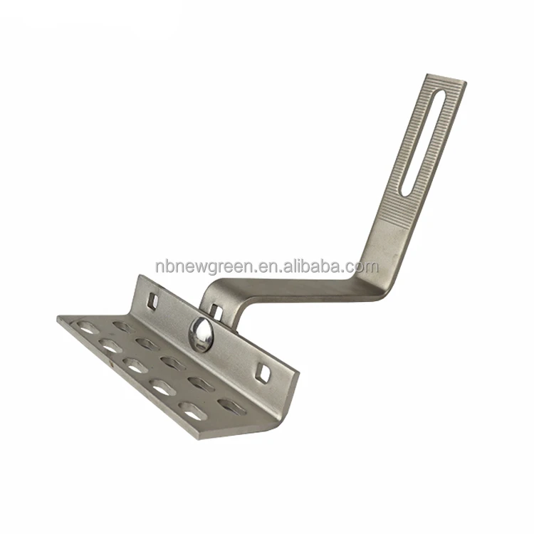 Custom Sus 304 Stainless Steel Solar Panel Aluminum Mounting Brackets ...