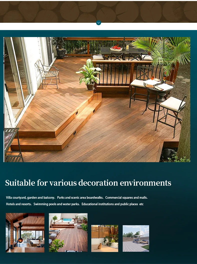 Hot Sell Recycled Plastic Terrace Board Crack-resistant Wpc Decking ...