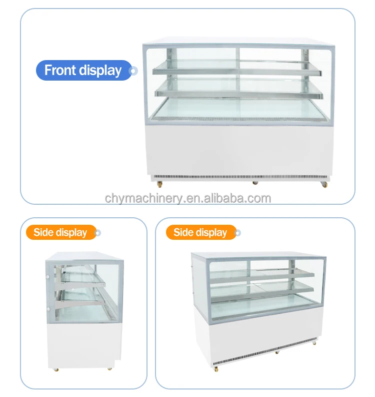 Cake Display Refrigerator Small Sushi Cooler Cabinet Bakery Fridge Mini ...