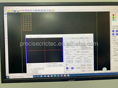 6080 CNC Programmable Glass Laser Cutter Machine 70W with New Water ...