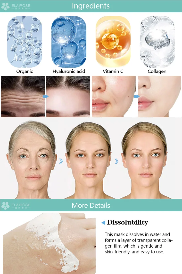 Dissolving Collagen Face Mask - Anti-Aging & Nourishing