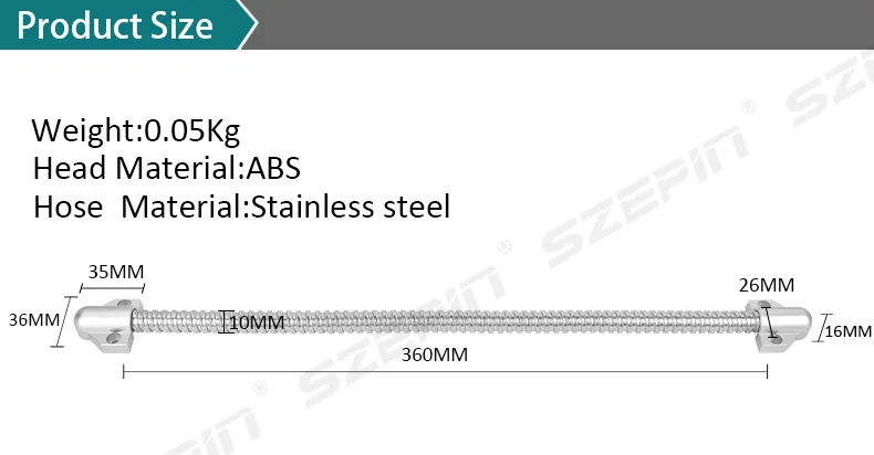 Electric Power Transfer Armored Cable Door Loop for Exposed Mounting