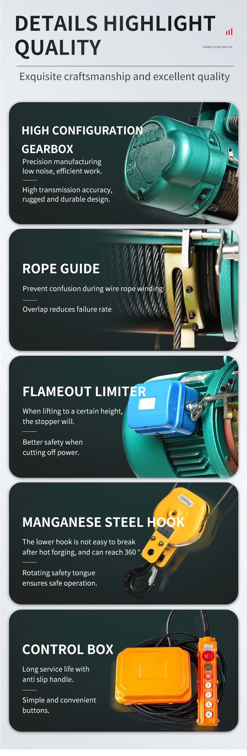 1 Ton to 10 Ton Electric Lifting Trolleys - HUGONG Hoists