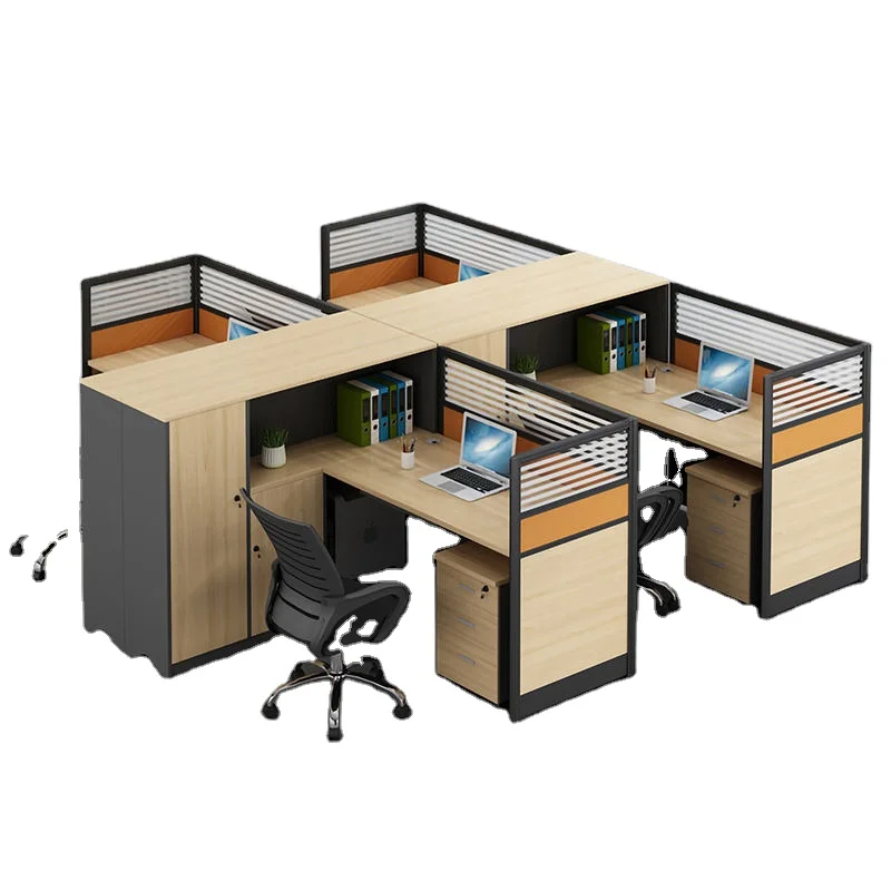 Modern Modular 8 Seats For 8 Persons Cubicles Office Workstion Online ...