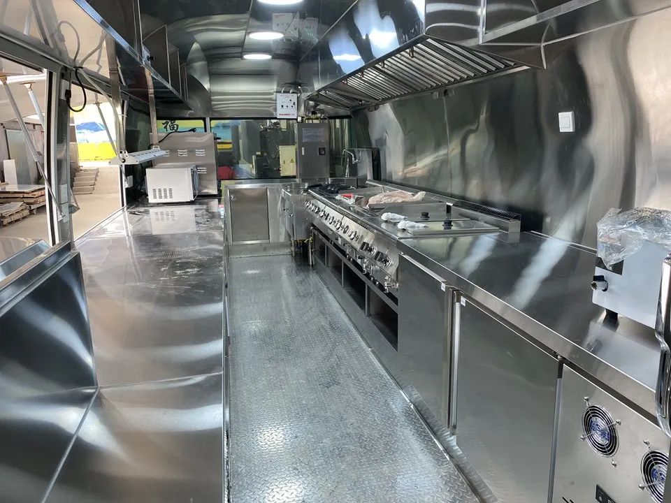Stainless Steel Bus Deep Fryer - Fast Food Trucks Vending