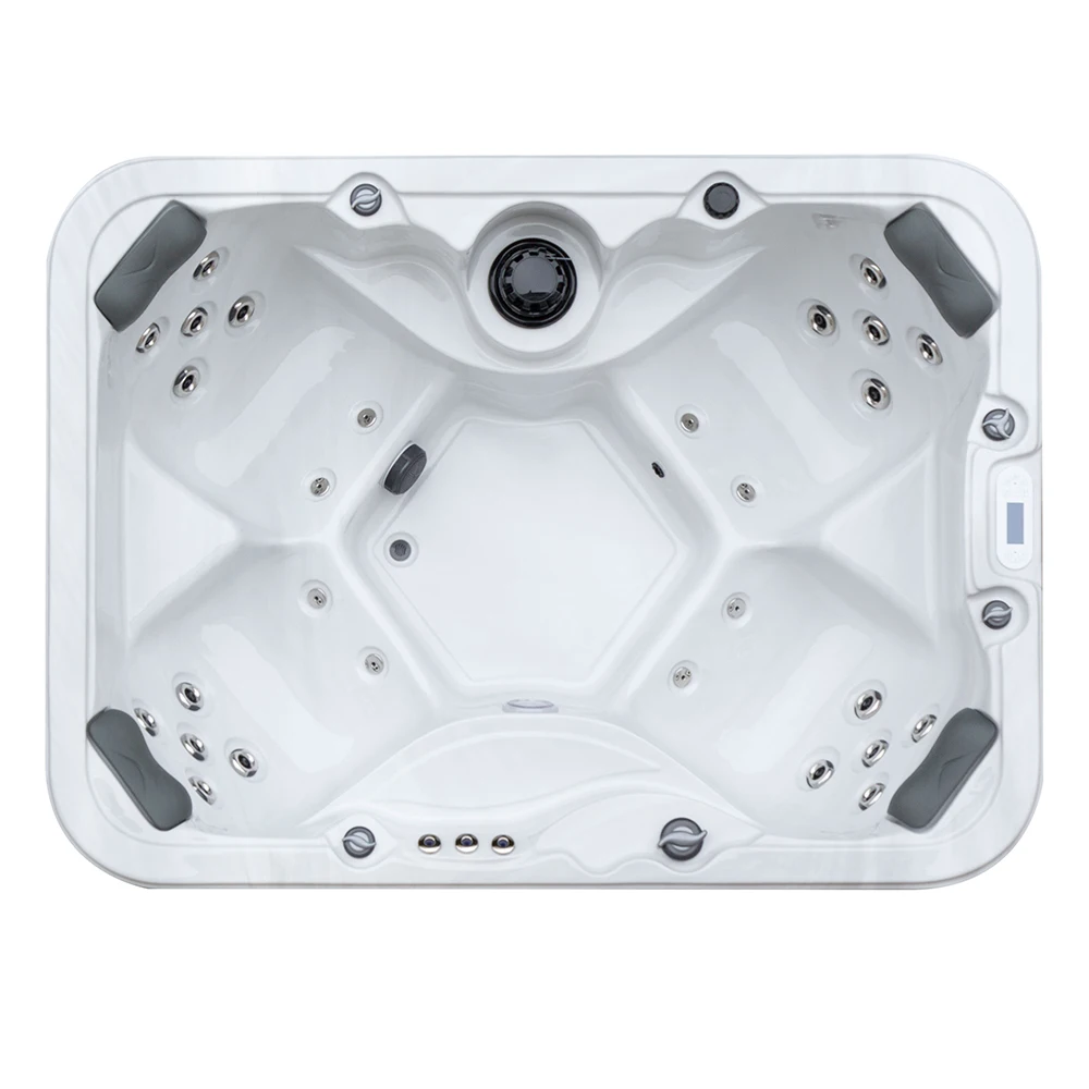 Acrylic Outdoor Spa Hot Tub Freestanding Spa Pool Ce Approved With ...