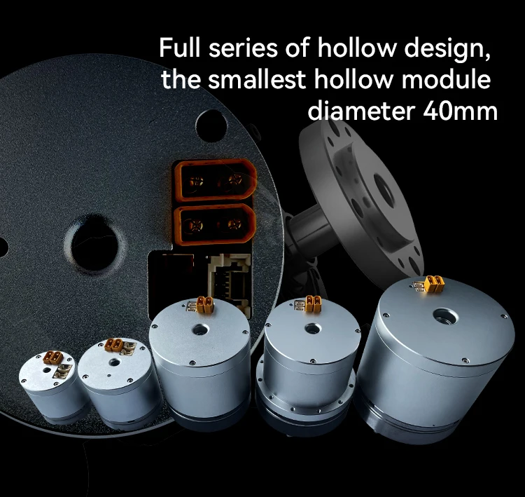 Electric Rotary Actuator Harmonic Gear Motor Robot Joint Frameless ...