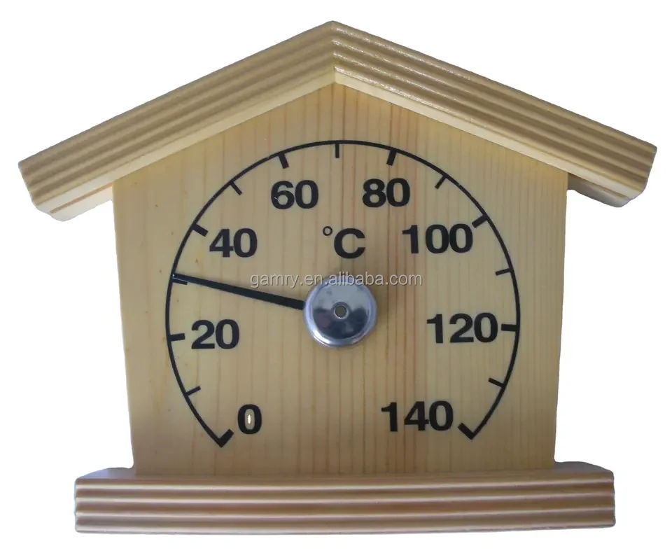 High Quality Wood Digital Sauna Thermometer Meter Energy+ 20 X 16 cm ...