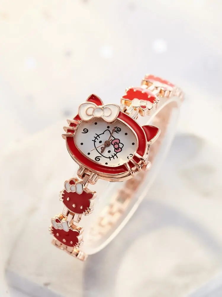 Hello Kitty Cute Quartz Watch - Perfect for Student Gifts