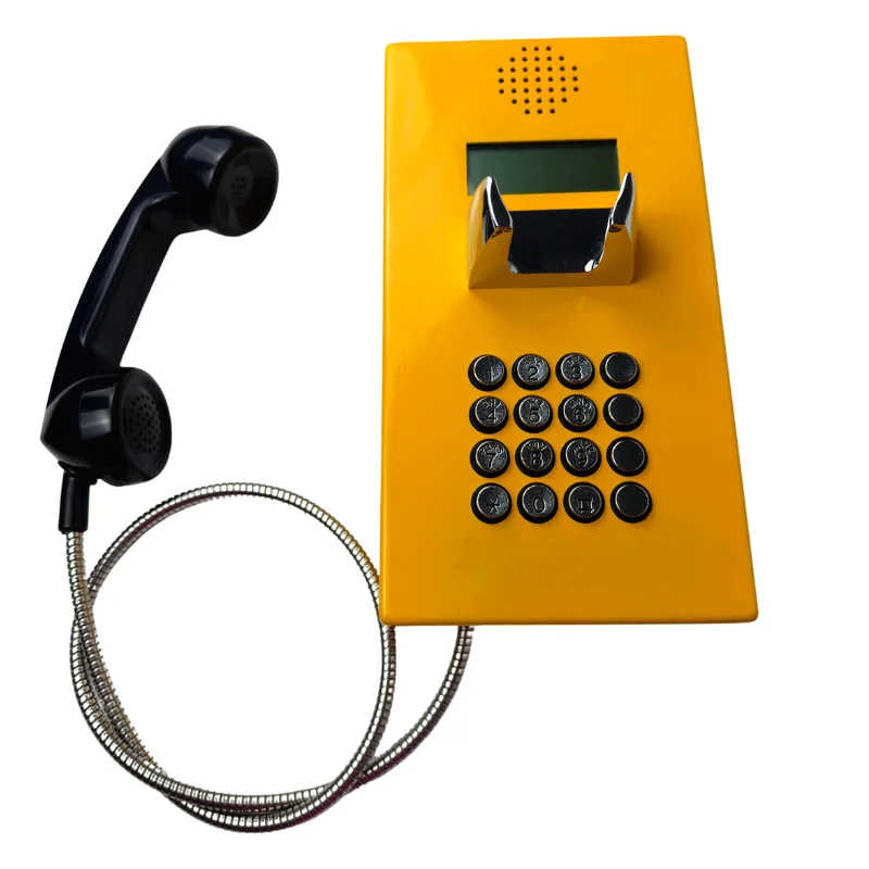 Jail Prison Cell Phones Public Kiosk Phone Metal Telephones With LCD ...