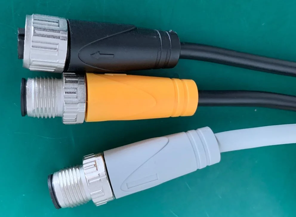 Marvtech M12 a-Code Pre-Moulding Connector EAF5-2/C00