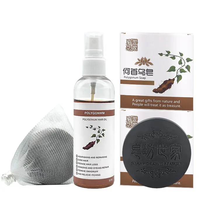 Polygonum Multiflorum Extract Prevent Hair Loss Oil Control Supplement ...