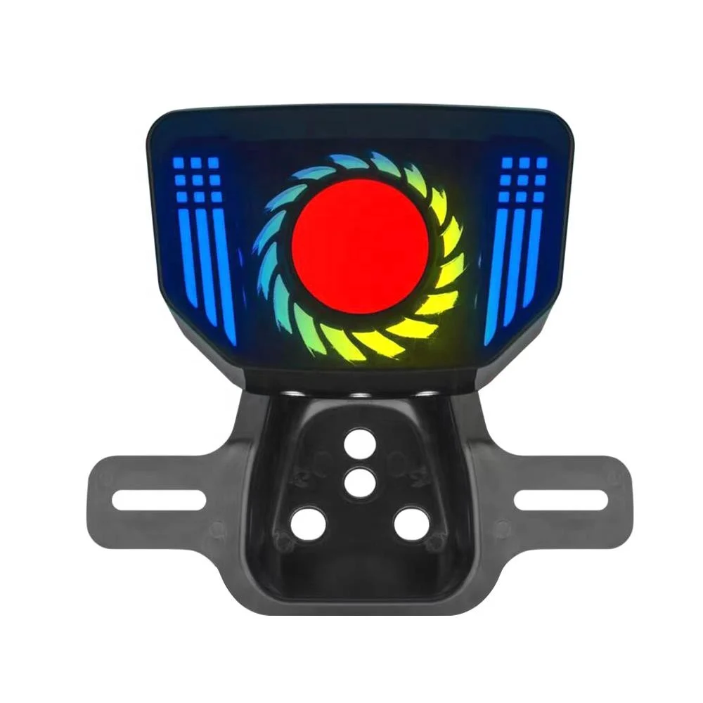 ZSDTRP Scanning Dynamic Animation DRL Tail Light RGB for GN125