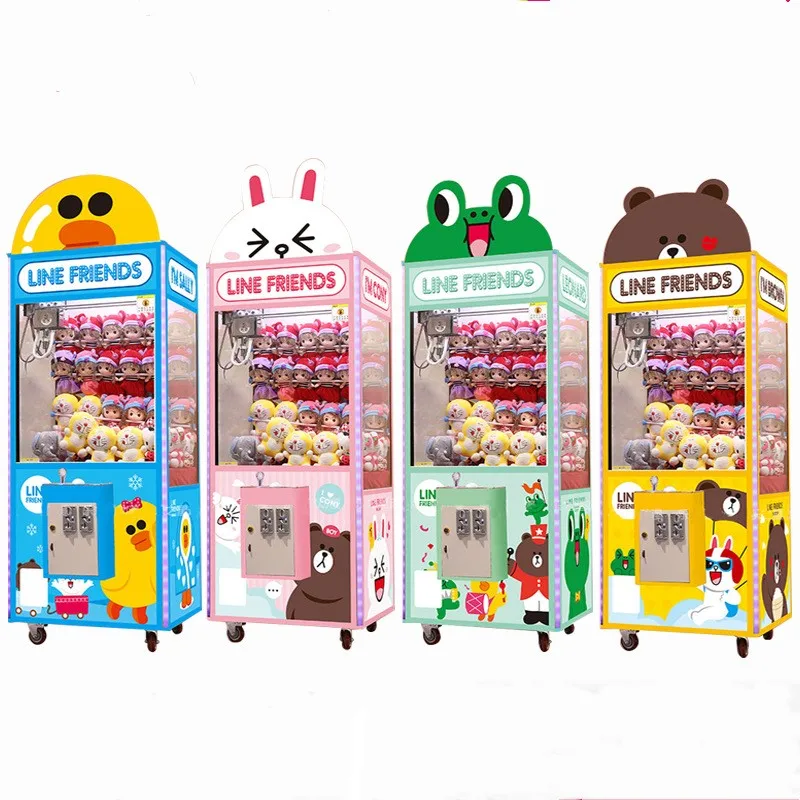 Crane Plush Toy Doll Claw Stuffed Toy Game Machine Claw Machine Full ...