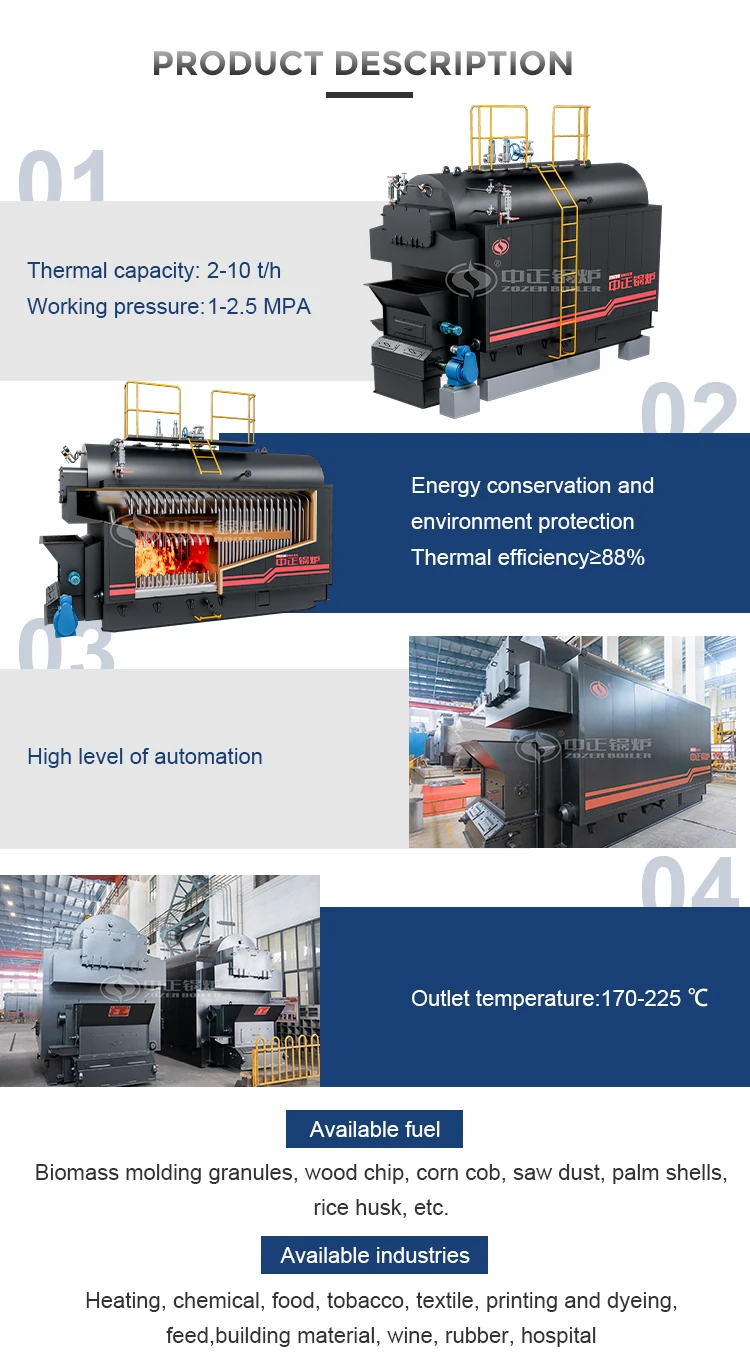 Industrial Biomass Molding Granules Wood Chip Steam Boiler Price - Buy Industrial Steam Boiler ...