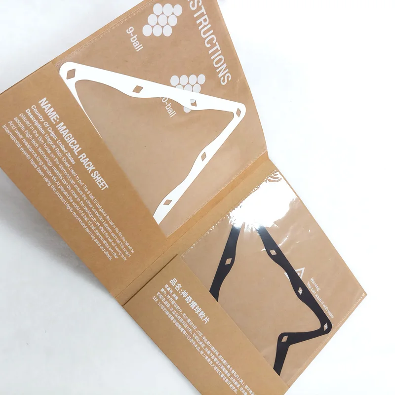 New Magical Ball Rack Sheets For 2 1/4" Balls White/black Triangle ...