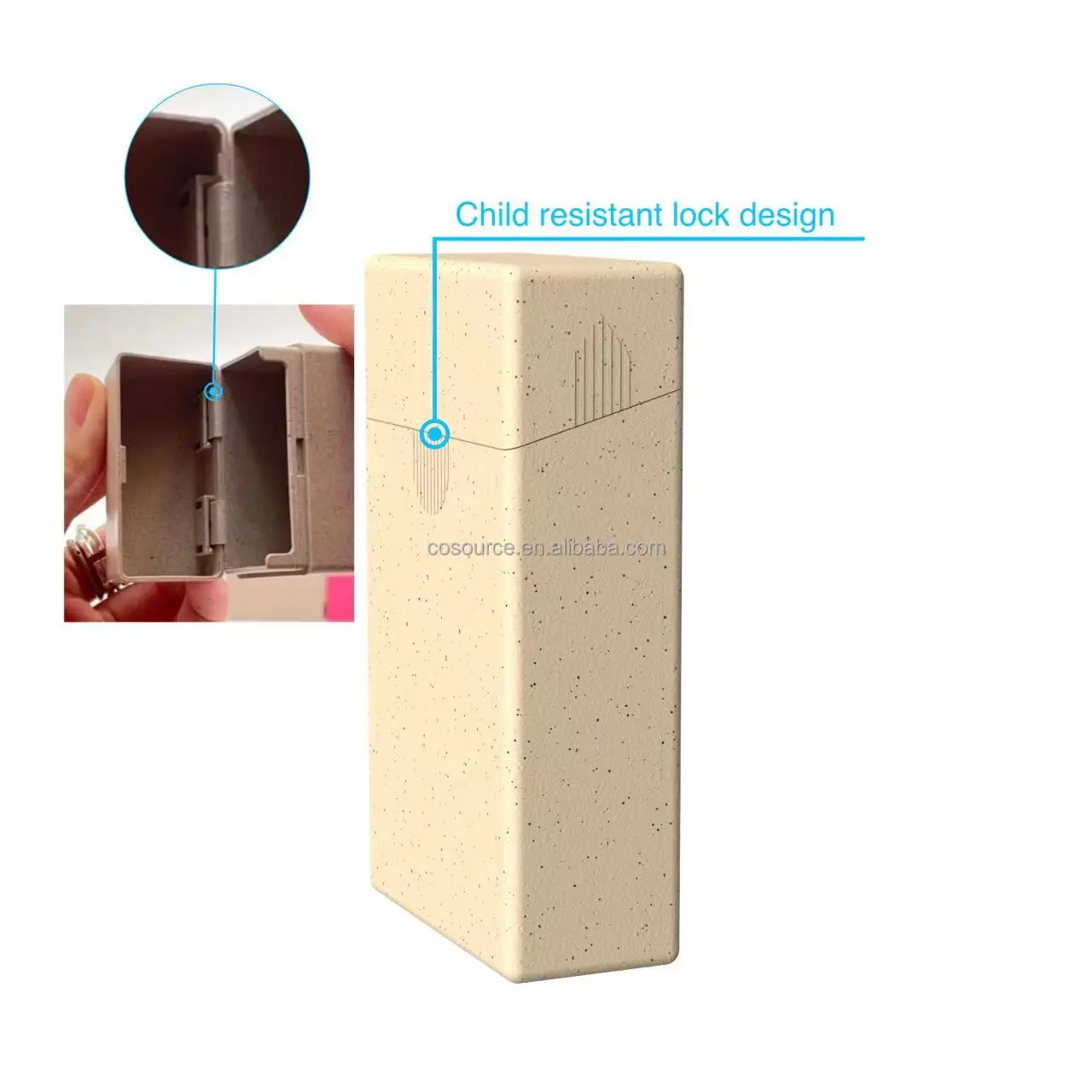 Child-resistant Plant Fiber Packaging - Customizable Solutions