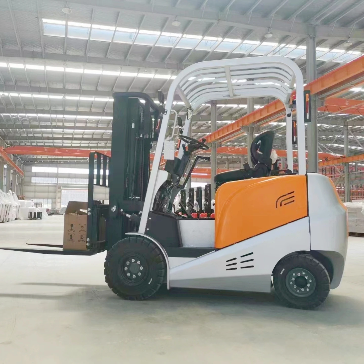 Self Loading Balanced Electric Forklift Ac Motor Power 2ton 3ton 4 Ton ...