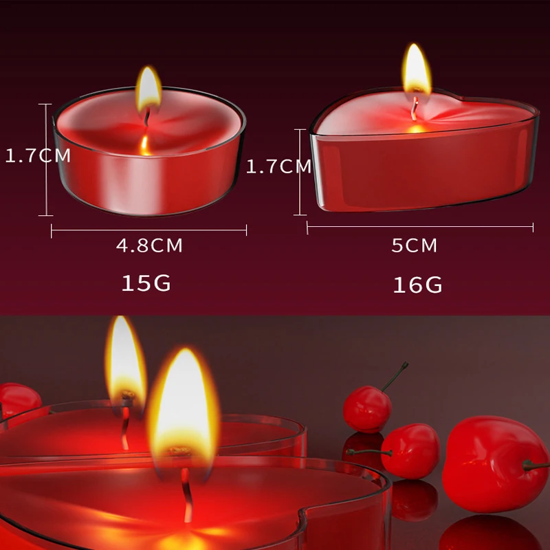 Rose Cryogenic Candles - SM Adult Toys for Erotic Fun