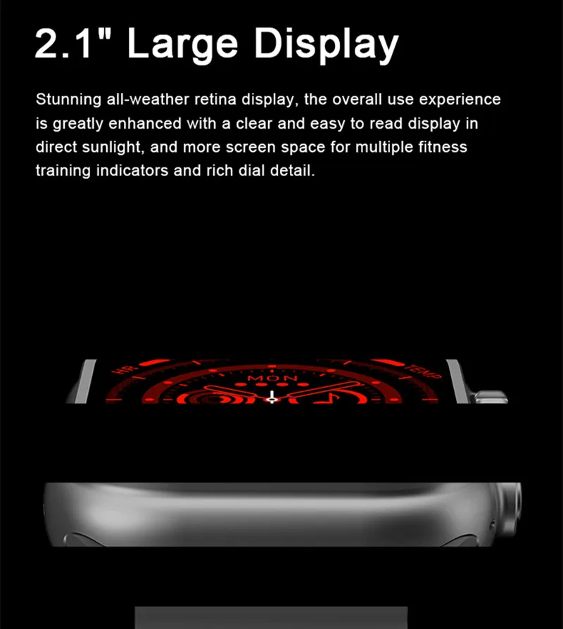 Original Gs Ultra Max Series 8 Ultra Fashion Sports Amoled Reloj Smart ...