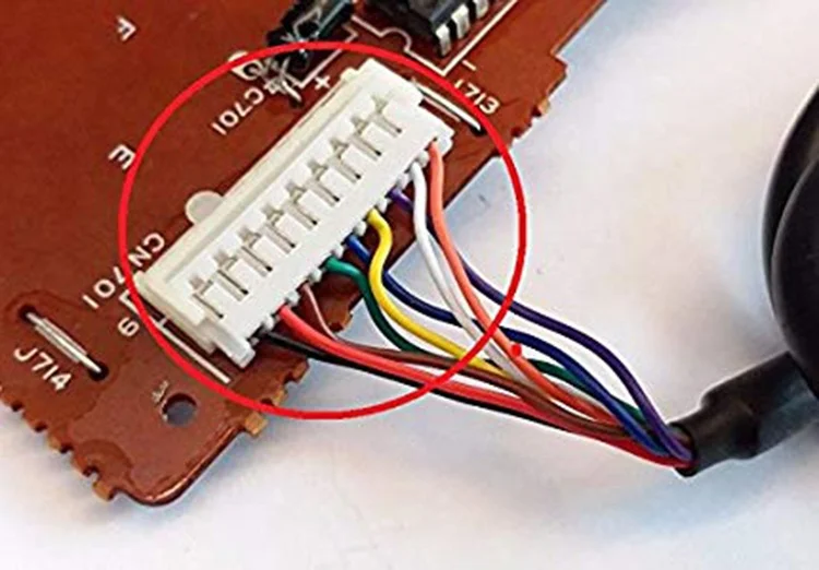 Custom 1M PC Engine Controller Cable - 8 PIN Mini DIN to JST