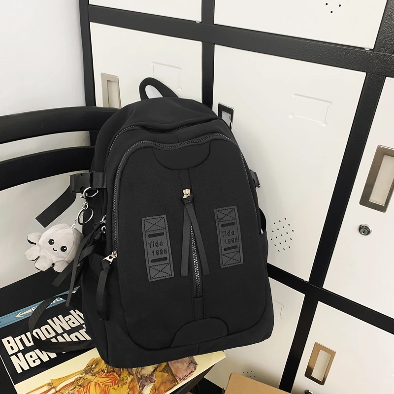 Backpack Casual All-matching Backpack Student Schoolbag Travel Bag ...