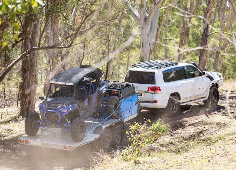 Manley ORV Motorbike Toy Hauler RV Camper Trailer Luxury 4x4 Australia ...