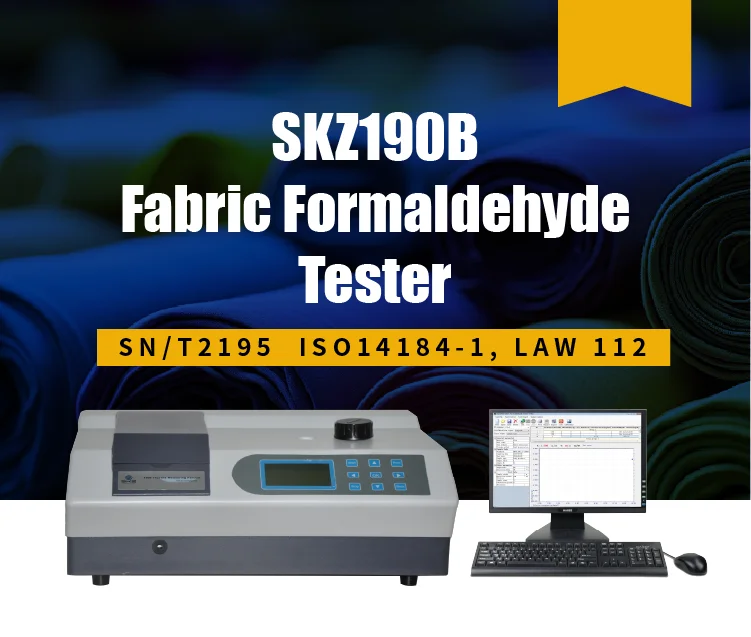 Skz190b Fabric Textiles Formaldehyde Test Meter Tester Detector - Buy ...
