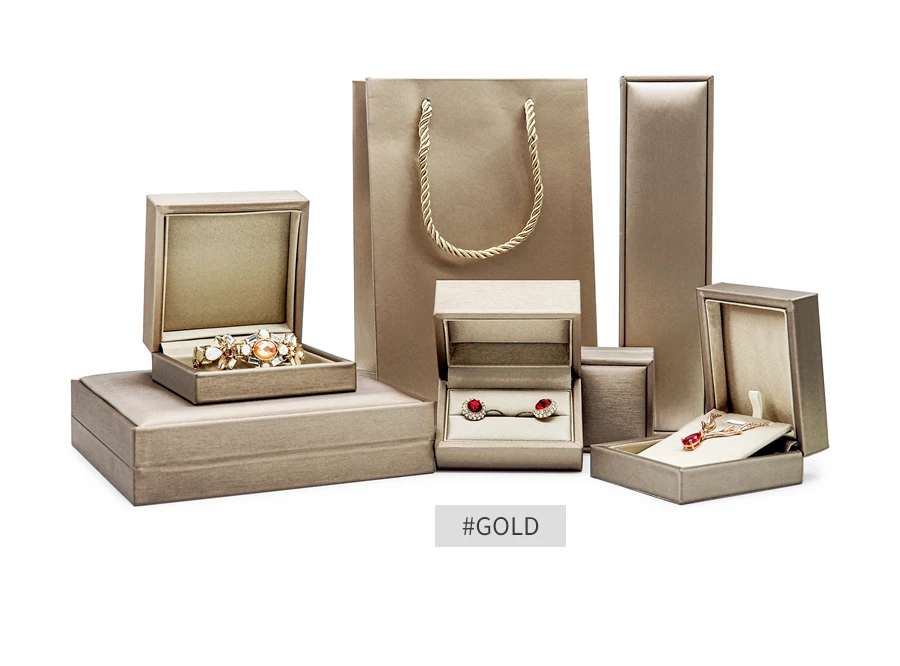 Wholesale Price Double Ring Necklace Jewelry Packaging Box