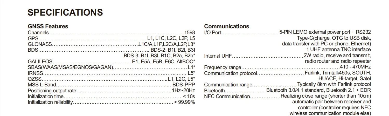 High Accuracy Gps Receiver Gnss Rtk South G3 Base And Rover Gnss ...